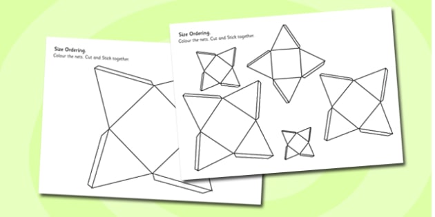 Pyramid Size Ordering Nets (teacher made)