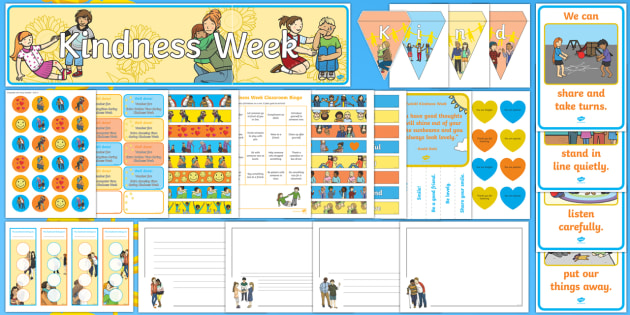 Kindness Week Whole School Bumper Pack-Australia Kindness Week Whole School Bumper Pack-Australia