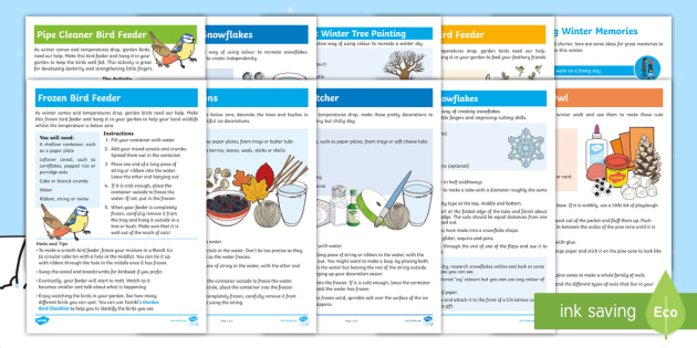 Winter Fun Activity Pack