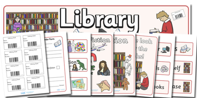Library Role Play Primary Resources (teacher made)