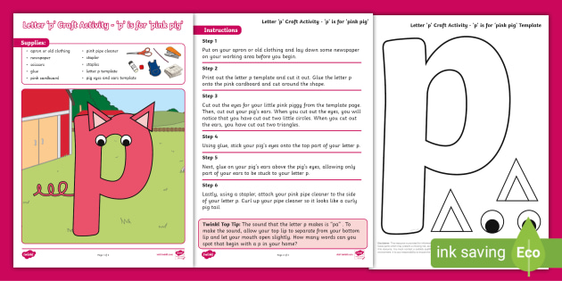 Alphabet Craft Activities | twinkl.co.uk