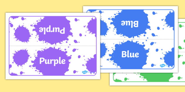 FREE Editable Class Group Table Signs Colour 