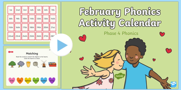 February Activity Calendars | twinkl.com.au