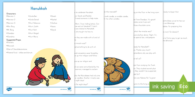 Hanukkah Reader's Theater