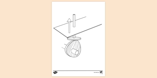 Linear Motion Colouring Sheet | Colouring Sheets