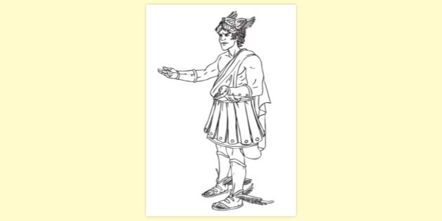 FREE! - Perseus Colouring Sheet | Colouring Sheets