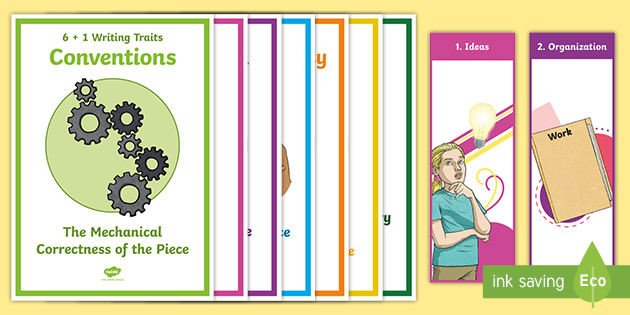 6 + 1 Writing Traits Poster Resource Pack | Class Resources