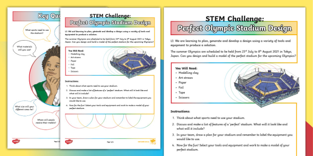 Perfect Olympic Stadium Design Challenge Activity