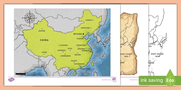 Blank Map Of China Worksheet Blank Map Worksheets