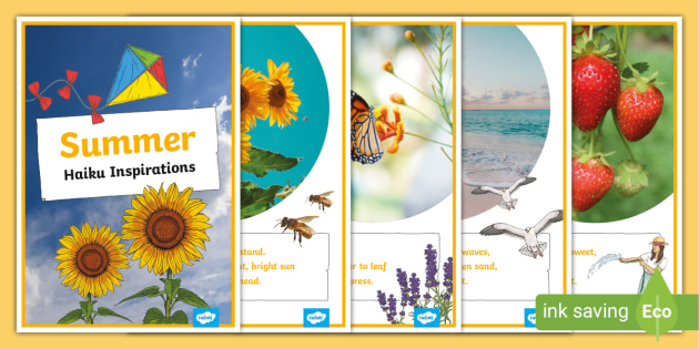 Summer Haiku Inspirations (teacher made)