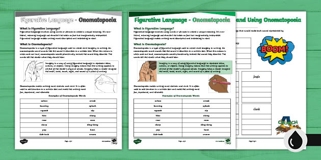 Onomatopoeia Activities | twinkl.co.uk