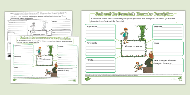 Jack and the Beanstalk Characters | twinkl.co.uk