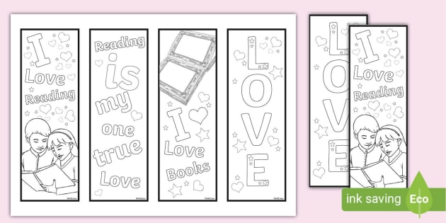 Valentine's Day Bookmarks (teacher made)