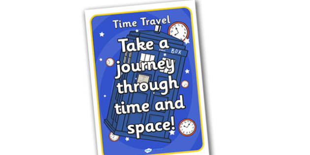 Time Machine Role Play Poster - time machine, role play, poster, time ...