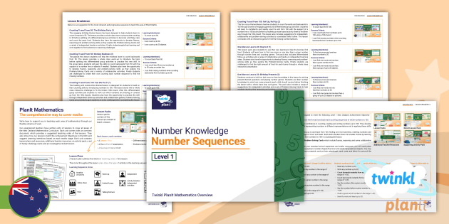 FREE! - Level 1 Number Sequences: Overview (teacher made)
