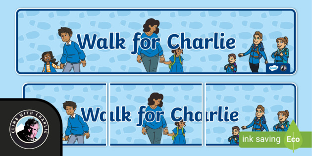 Climb with Charlie Display Banner (teacher made)