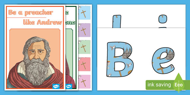 Catholic 'Be Like the Saints' Display Pack (teacher made)