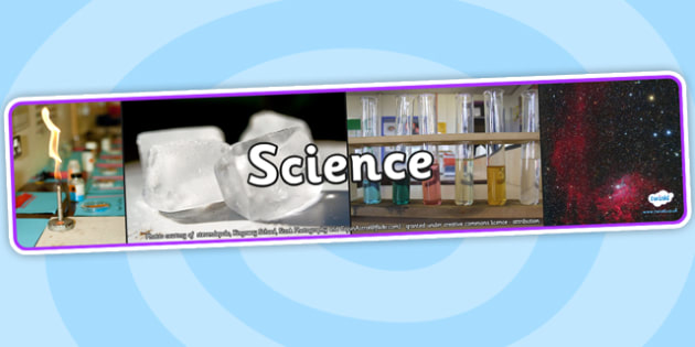 Science Photo Display Banner (teacher made)