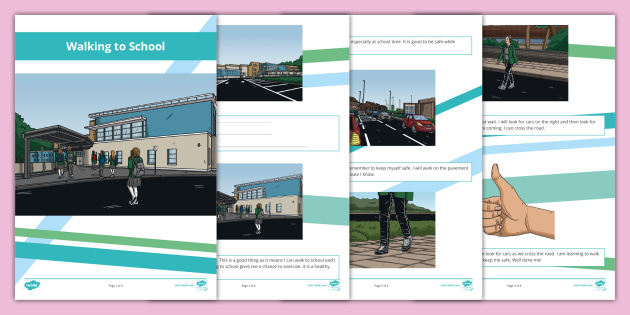 Older Learners Walking to School Social Situation