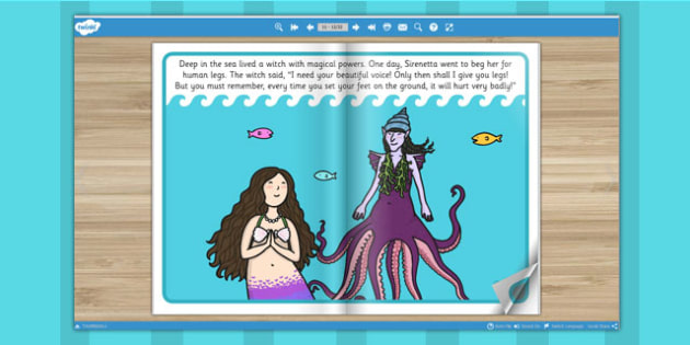 The Little Mermaid eBook (teacher made)