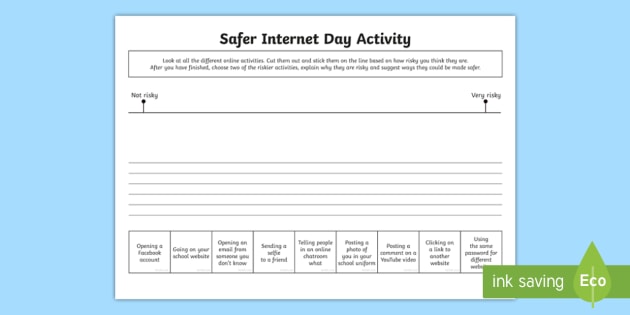 UKS2 Safer Internet Activity (teacher made)