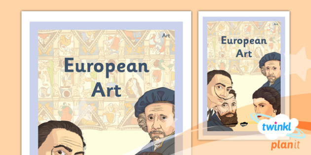 Art: European Art LKS2 Unit Book Cover (teacher made)