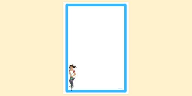 Pogo Stick Page Border