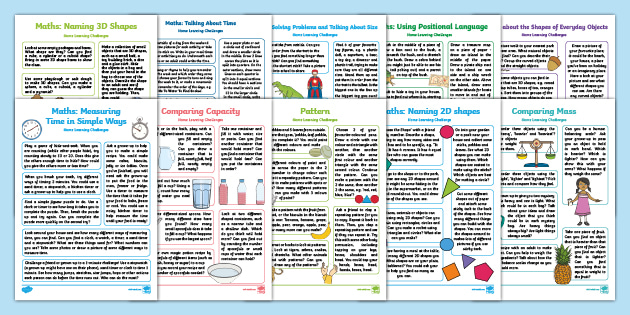 EYFS Home Learning Challenges | twinkl.co.uk