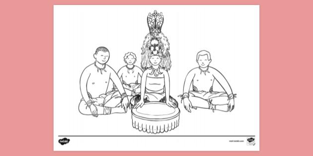 FREE! - Ava Ceremony Colouring Sheet | Colouring Sheets