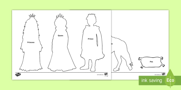 The Princess and the Pea Shadow Puppets