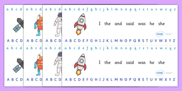 Space Alphabet Posters | twinkl.co.uk