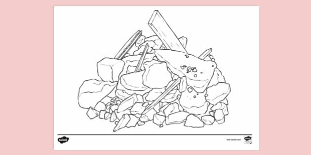 FREE! - Rubble Colouring Sheet | Colouring Sheets