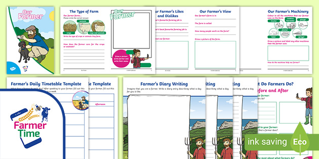 Farmer Time (LEAF) KS1 Resource Pack (teacher made)