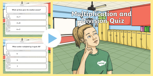 Division Quizzes | twinkl.com.au