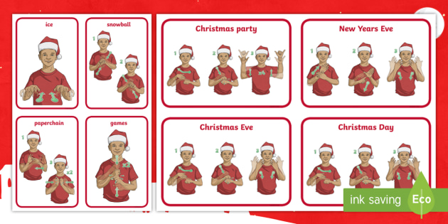 Flashcards Christmas