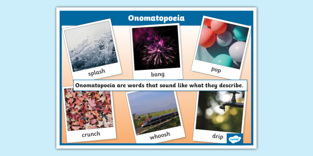 Onomatopoeia Activities | twinkl.co.uk