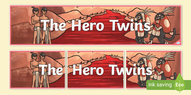 The Hero Twins Maya Civilisation Story Display Banner