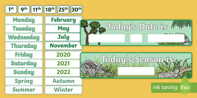 Nature Calendar (teacher made)