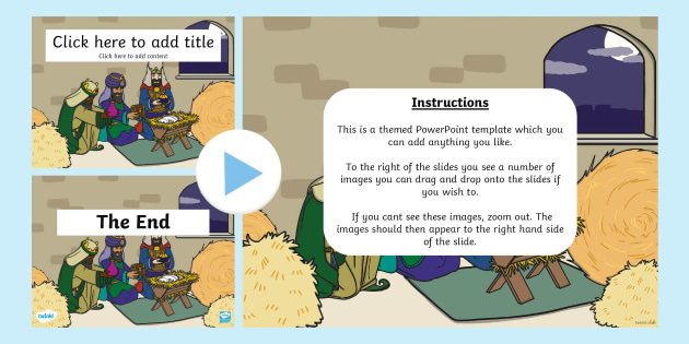 FREE! - Advent PowerPoint Background Template (teacher made)