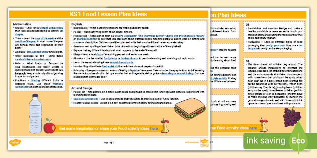 Food Revolution Lesson Plan