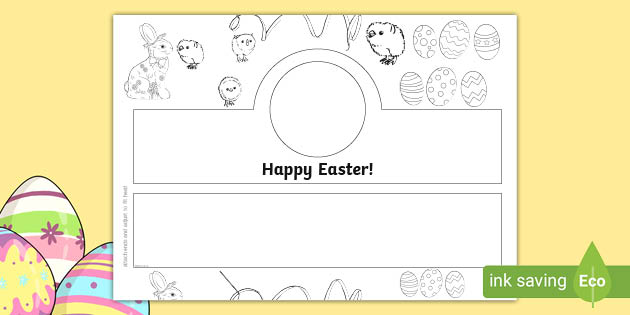 Easter headband Junior/Senior Infants (teacher made)