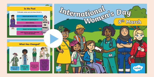 KS1 International Women's Day PowerPoint (teacher made)