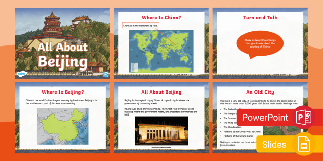 All About Beijing Presentation | Social Studies | Twinkl