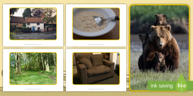 Goldilocks and the Three Bears Display Photos - EYFS, Early Years, KS1