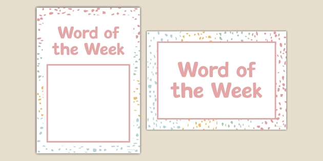 Vocabulary Word Posters | twinkl.co.uk