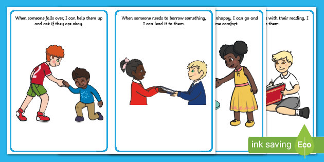 FREE! - How to Be a Good Friend Flashcards - Teaching Resource - Twinkl