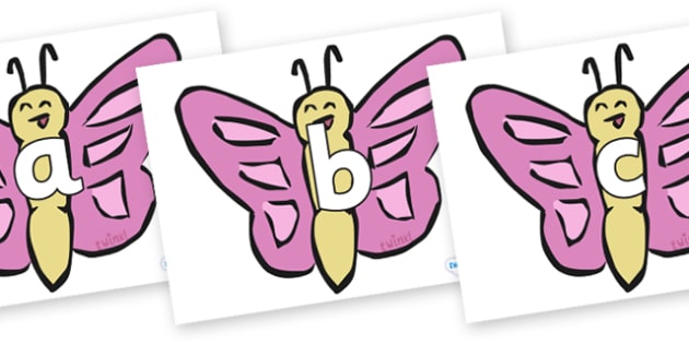FREE! - Phoneme Set on Butterflies (teacher made)