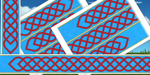 Viking Themed Border Pieces (teacher made)