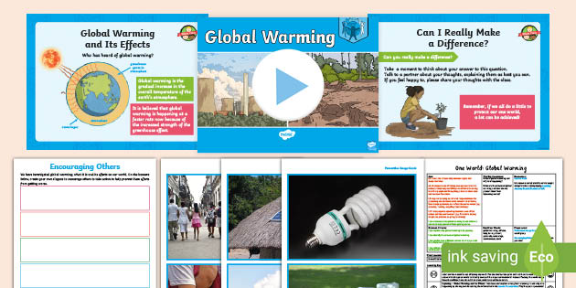 Global Warming UKS2 Lesson Pack - One World PSHE Unit