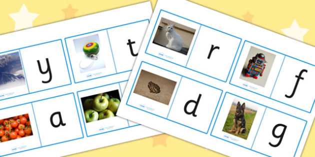 Initial Sound Loop Cards (teacher made)